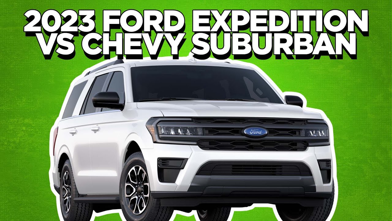 2023 Ford Expedition vs Chevy Suburban | McGrath Ford - YouTube