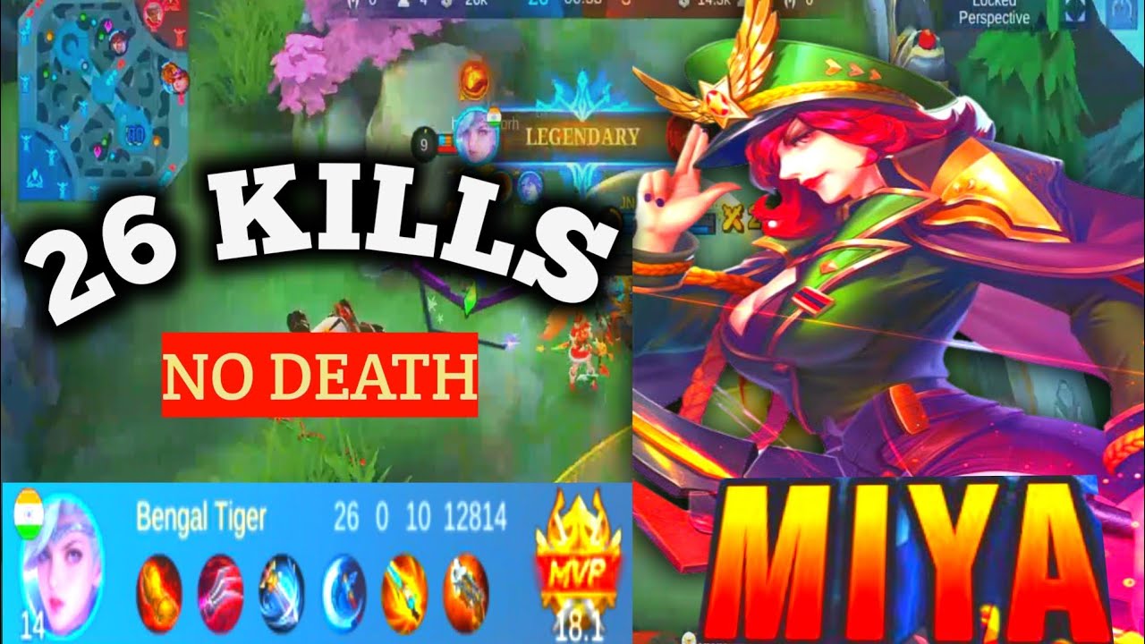 Miya Top 1 Global Build || Miya Best Damage Build || Mobile Legends ...