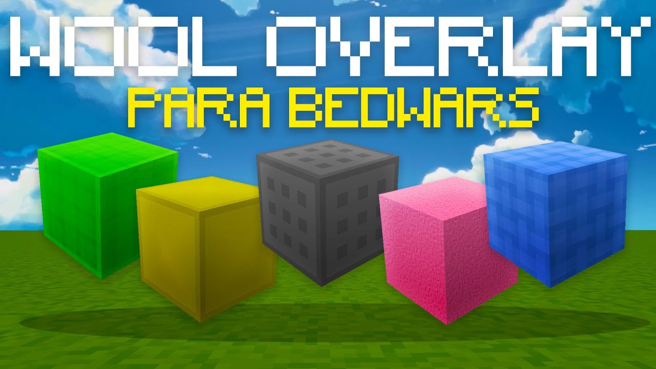 ENCONTRÉ las MEJORES WOOL OVERLAY para BEDWARS... - YouTube