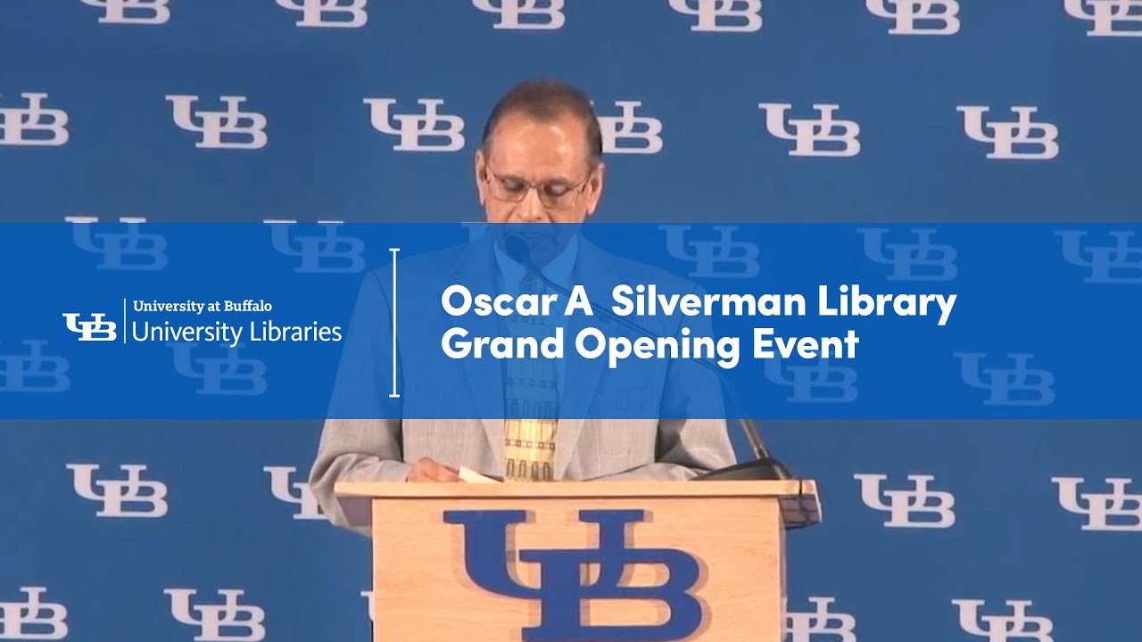 Oscar A Silverman Library Grand Opening Event - YouTube