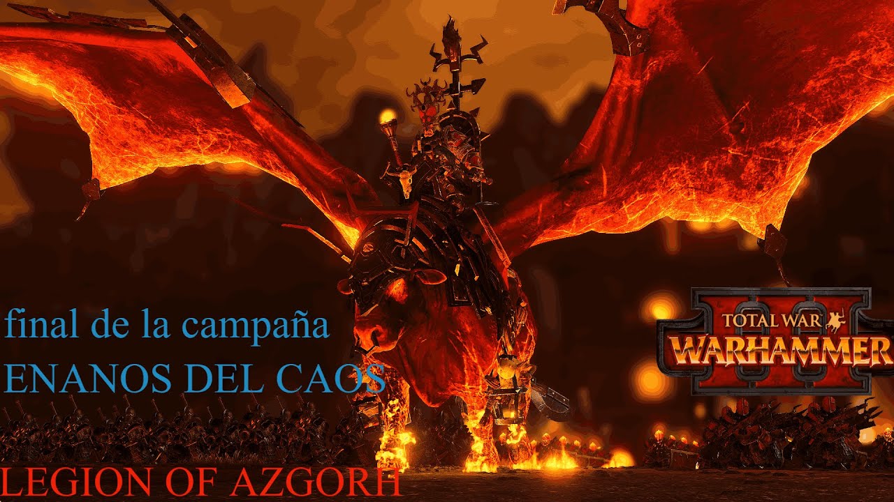 final de campaña de enanos del caos of azgorh en dificultad legendario ...