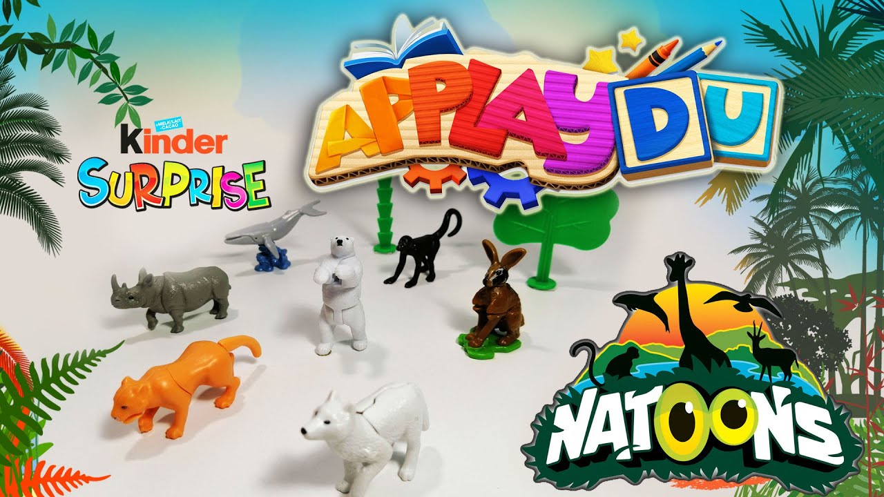Bringing wild animals from Kinder Surprise to life with the help of ...