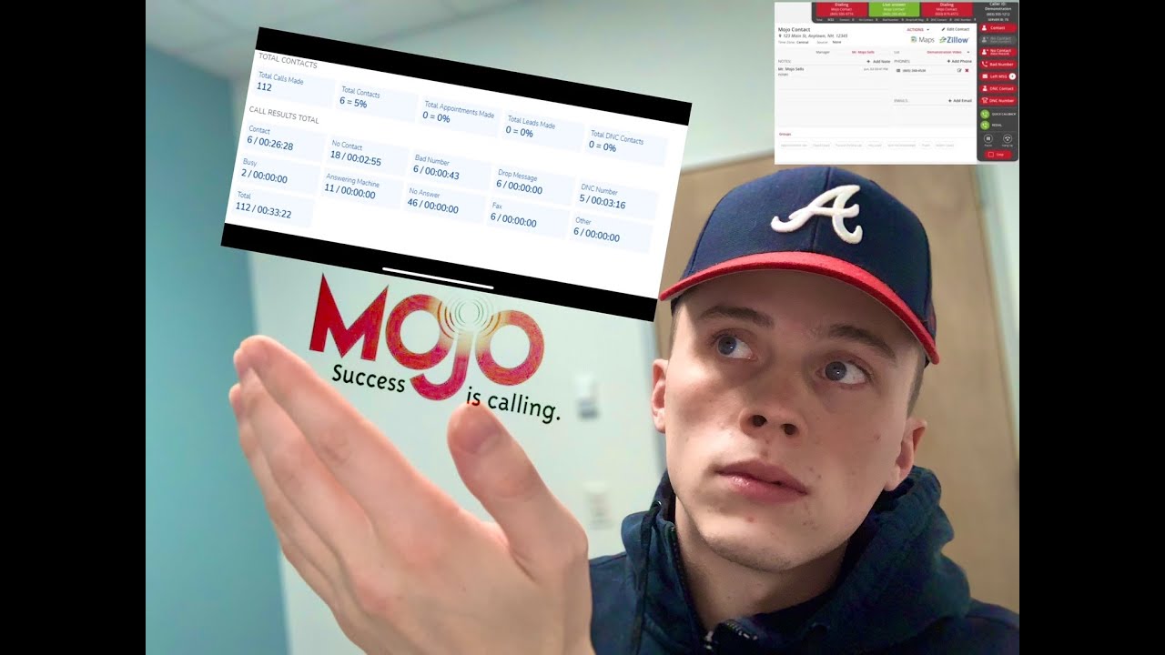 Cold Calling w/ Mojo Dialer - What's Possible In 30 Minutes - YouTube