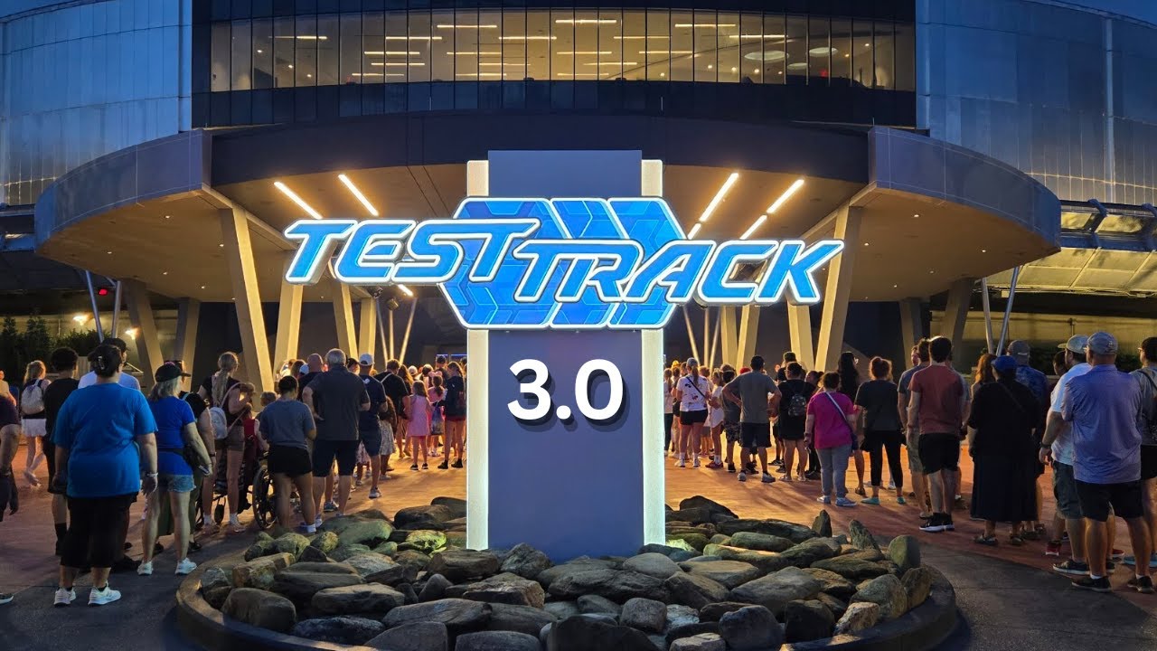 NEW Test Track 3.0 - Ride POV + Queue | Our Honest Review - YouTube
