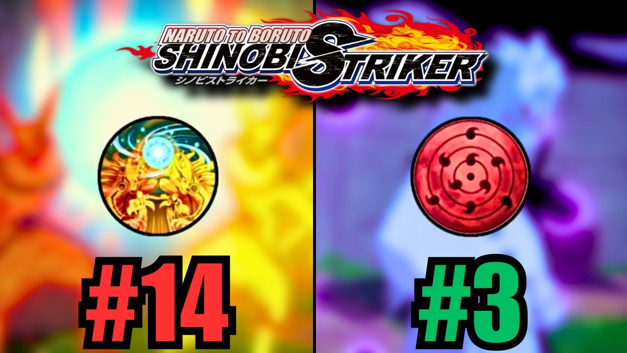 Ranking Every Heal Type Ultimate in Naruto Shinobi Striker - YouTube