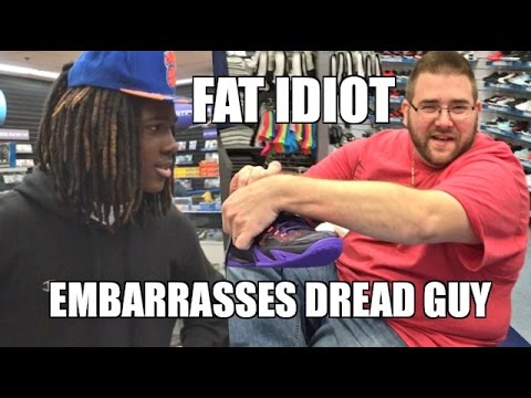 EMBARRASSING DREAD GUY VLOGS AT THE MALL! - YouTube