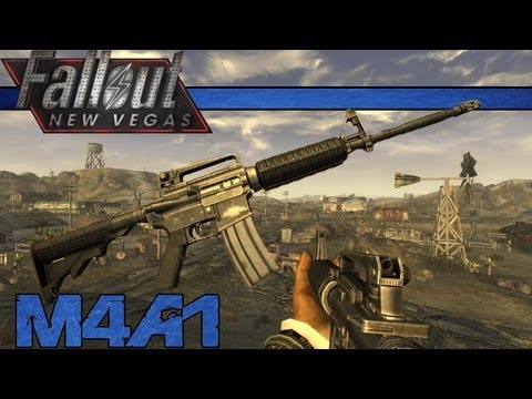 M4A1 - Fallout New Vegas - Mod Review - YouTube
