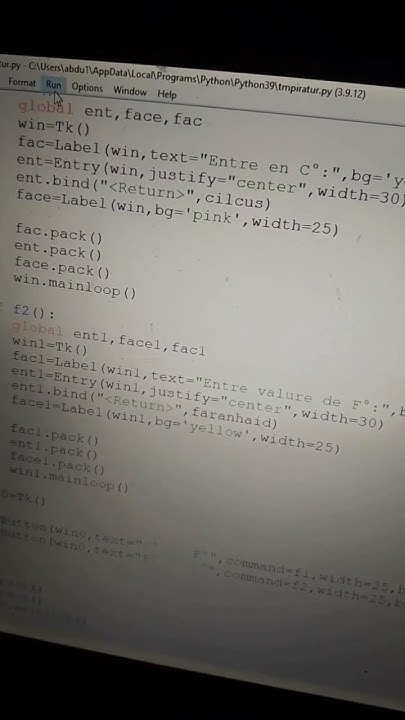 python tkinter - YouTube