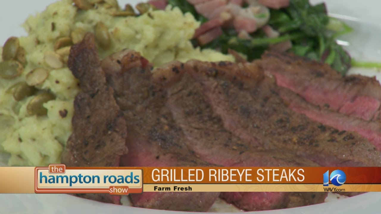 Grilled Ribeye Steaks from Farm Fresh - YouTube