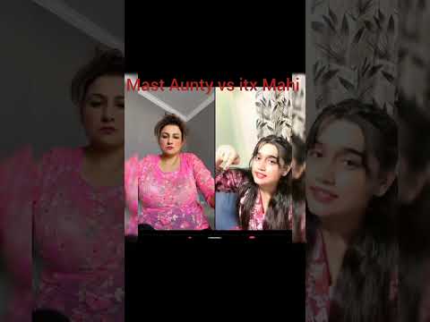 Mast Aunty vs itx Mahi punishment match || tiktok live punishment match