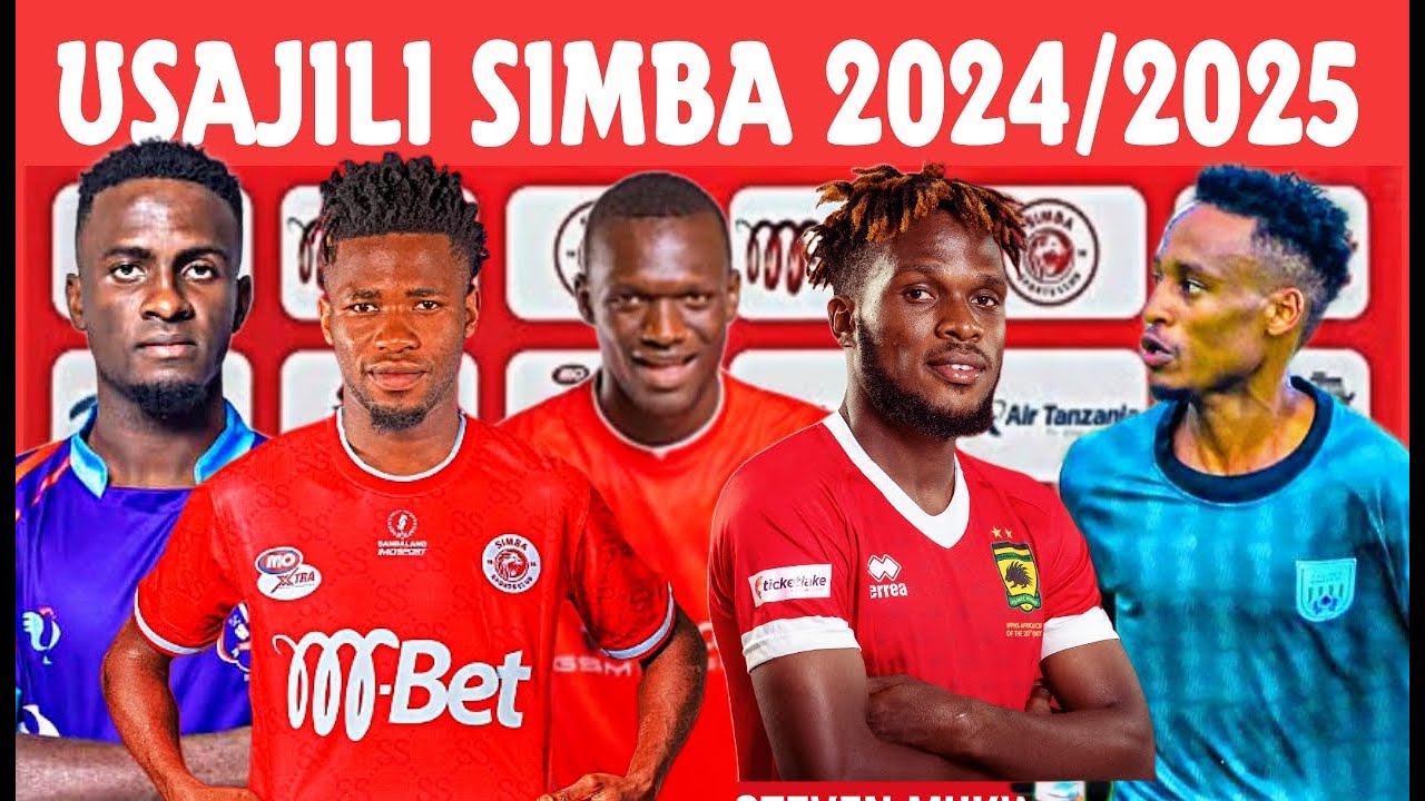 USAJILI WA SIMBA 2024/2025 | Steven Mukwala, Kenneth Semakula, Lameck ...