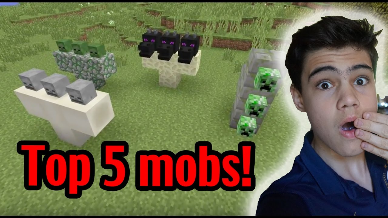 Minecraft - Top 5 Mobs will come - YouTube