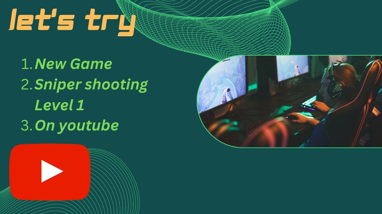 Sniper Shooting Level 1 Action game - YouTube