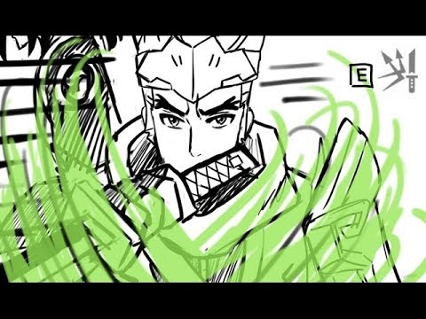 「Overwatch」 New Genji Deflect Ultimate Voice lines - YouTube