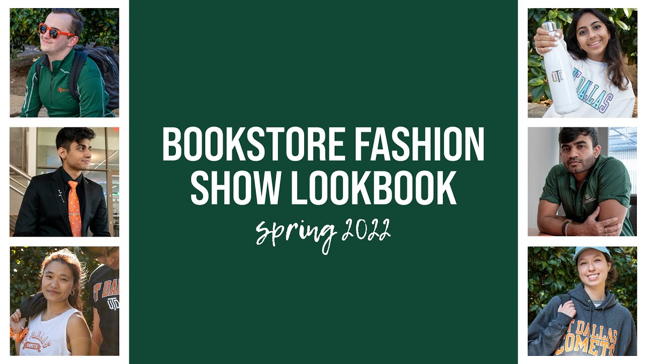 UTD Bookstore Fashion Show Lookbook Spring 2022 - YouTube