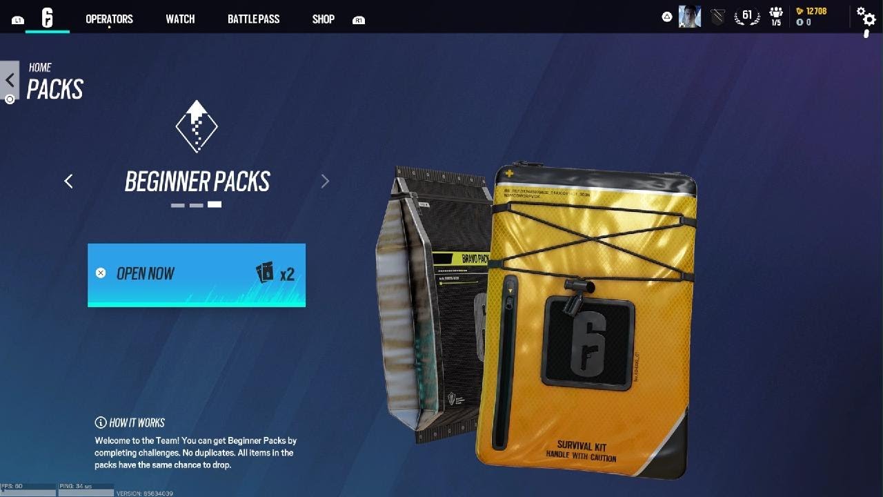 R6 pack opening gone wrong - YouTube