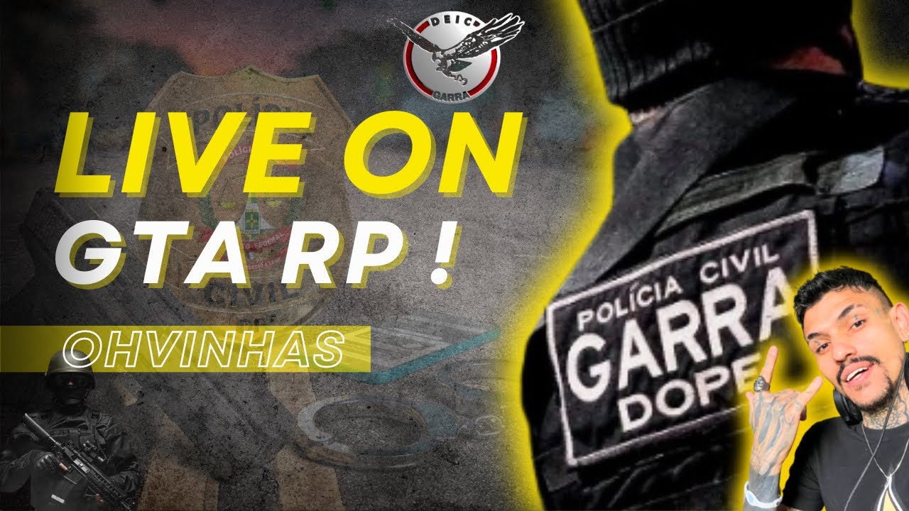 🔴LIVE ON🔴COMO? GTA RP NO MAPA DO GTA 4 E SAN ANDREAS - ABCD RIOSAMPA ...