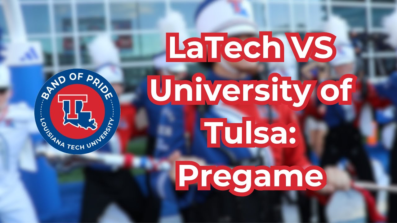 Louisiana Tech Band of Pride Pregame Performance 9/21/24 - YouTube