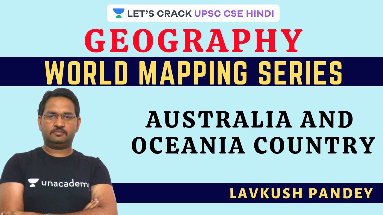 World Mapping Series | Australia and Oceania Country | Geography (UPSC ...