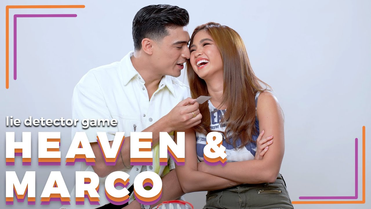 Heaven Peralejo and Marco Gallo Play a Lie Detector Game | Filipino ...