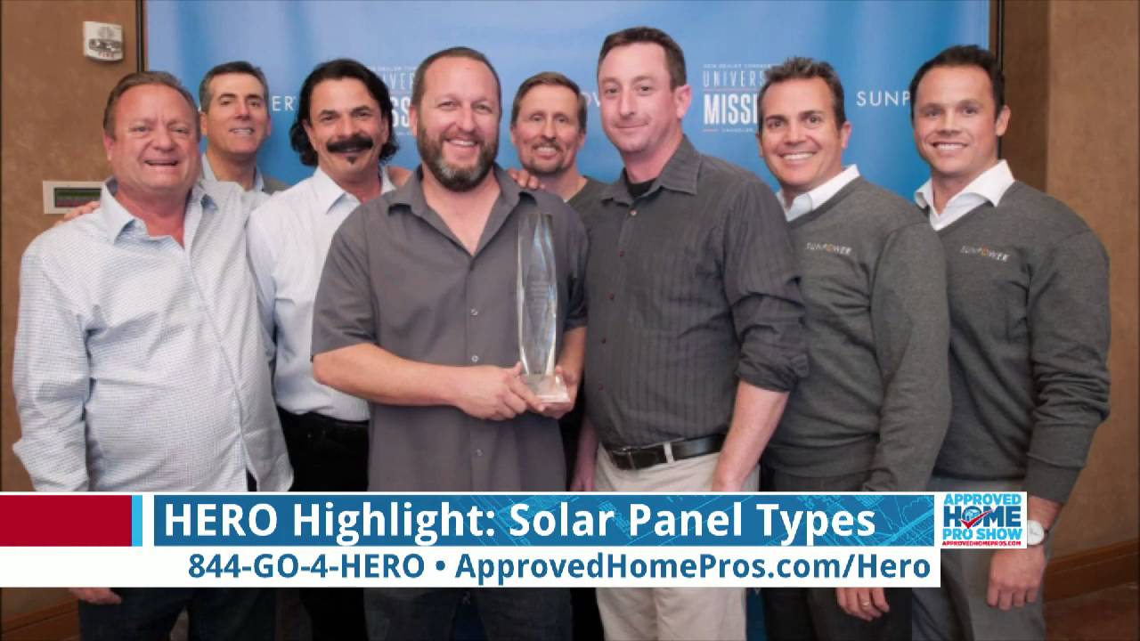 HERO Highlight: Solar Panel Types - YouTube