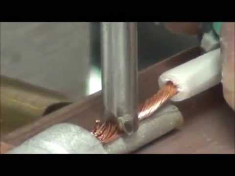 18 AWG Stranded Copper to Heating Element - YouTube