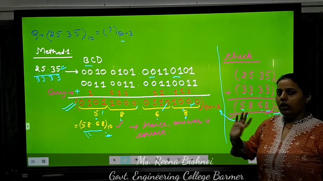 Excess-3 & Self-Complement Codes||Digital System Design(ECE)|| 3rd Sem ...