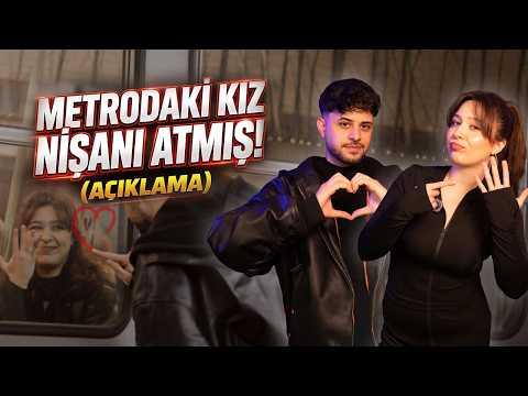 METRODA KALP ÇİZDİĞİM KIZLA BULUŞTUM ! Nişanlısından Ayrılmış !