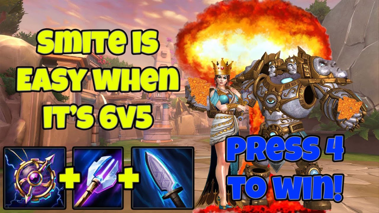 Smite - Hera Cooldown/Power build is RIDICULOUS - ARGUS OP!!! - YouTube