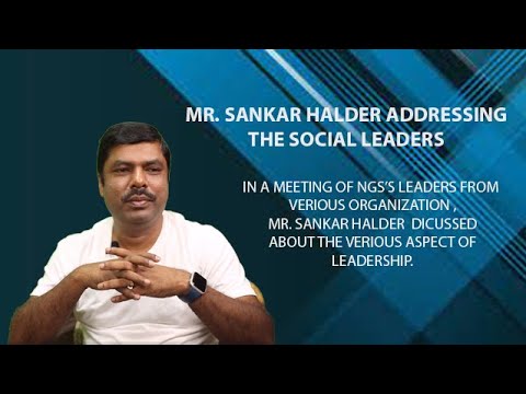 Mukti's Founder President Mr. Sankar Halder is addressing social ...