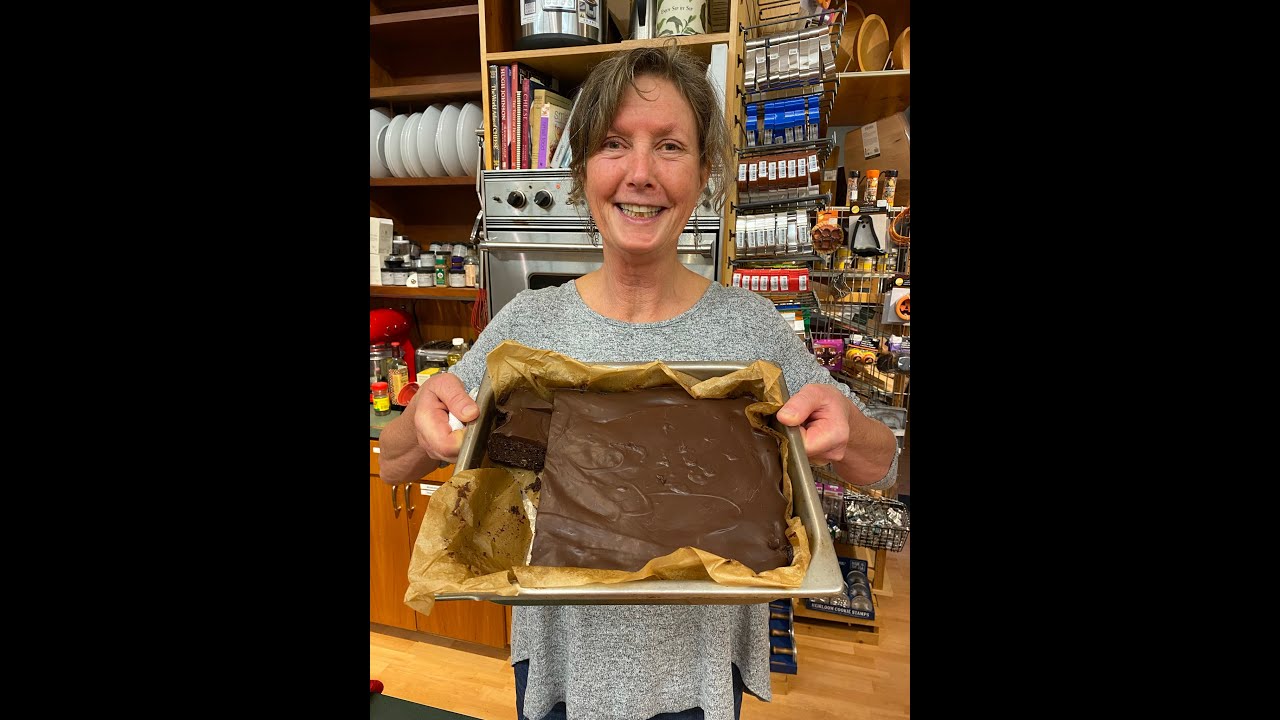 Franzi's Gluten Free Brownies Cooking Demo - YouTube