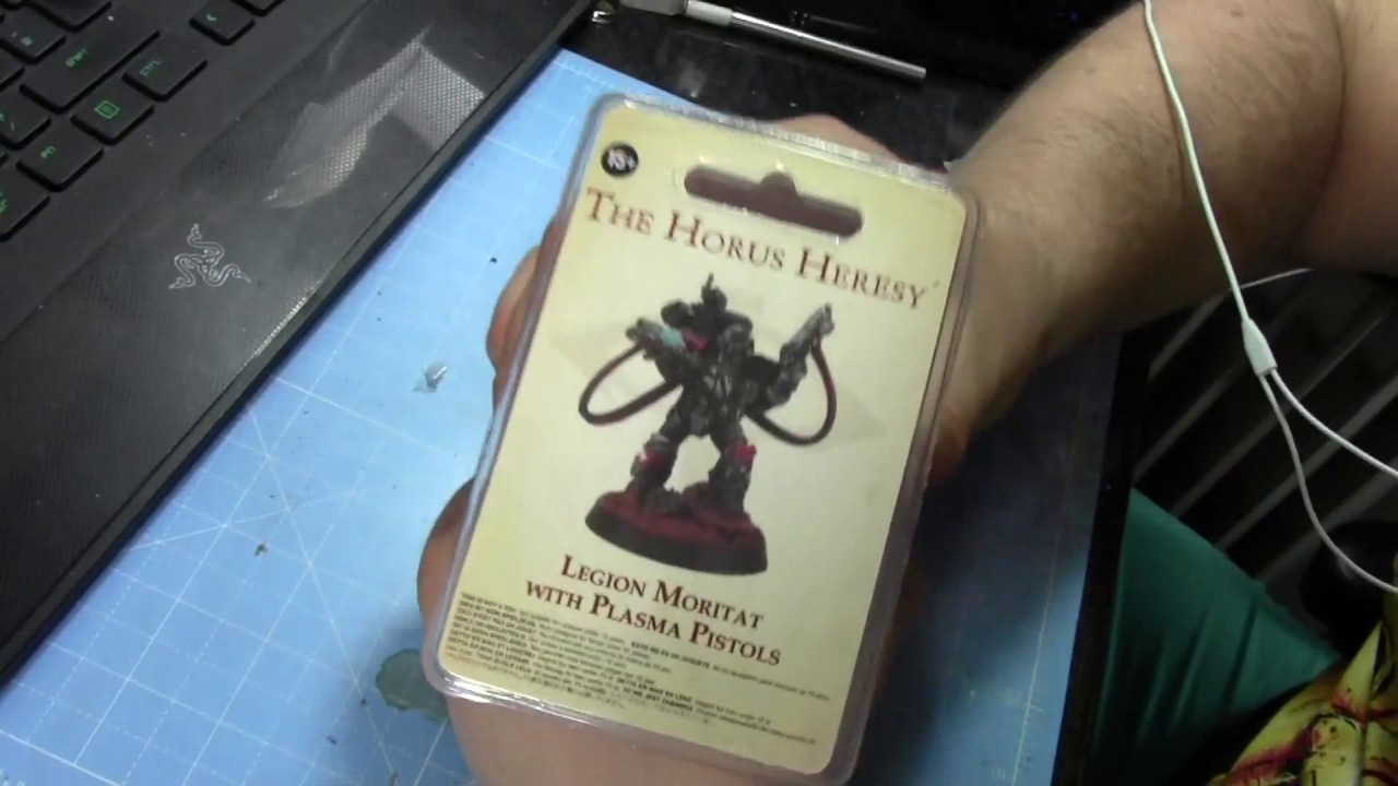 Forge World Legion Moritat with Plasma Pistols - YouTube