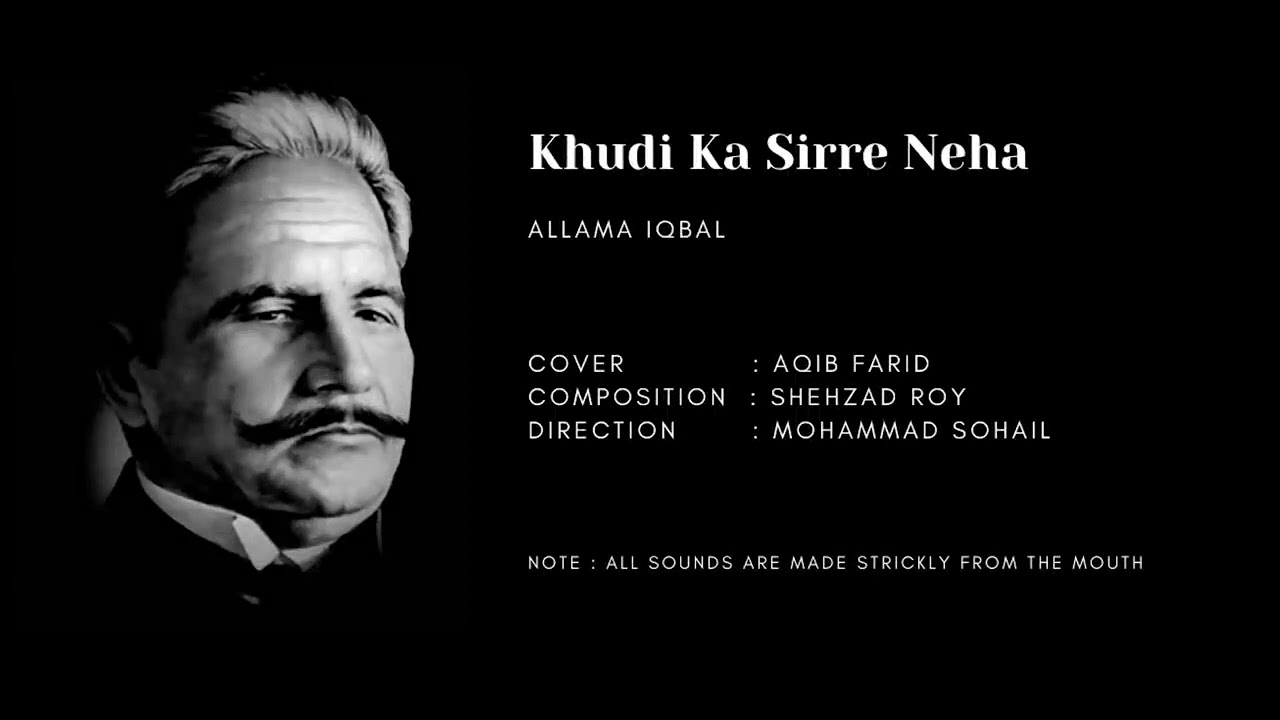 Khudi ka sirre neha - Allama_iqbal_ poetry - YouTube