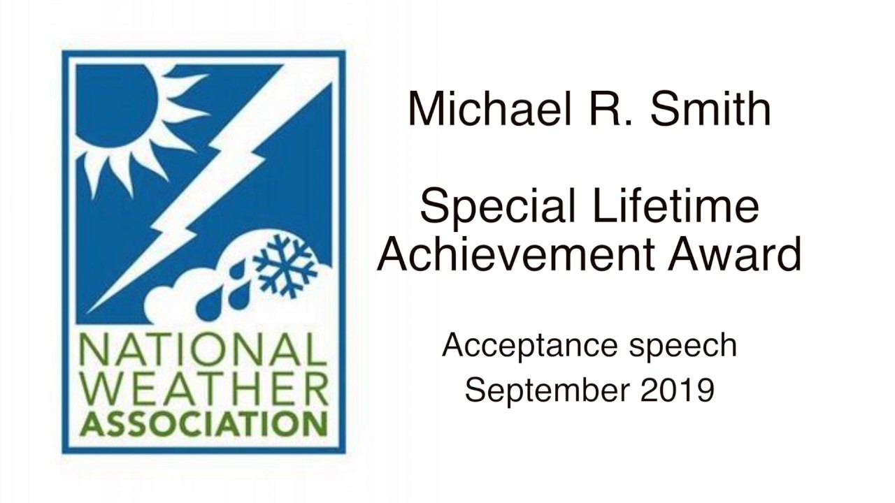 Mike Smith NWA award 9 11 19 Acceptance video - YouTube