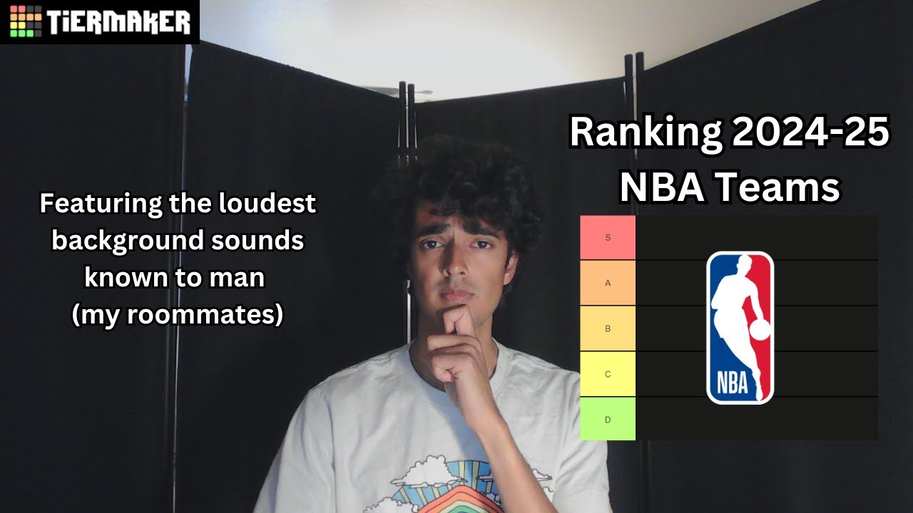 NBA ASMR - Ranking 2024-25 NBA Teams by their Championship Odds - YouTube