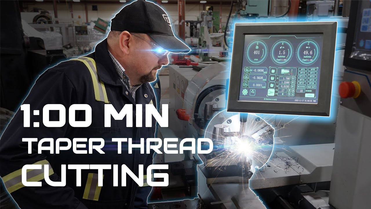 Making Taper Thread Cutting Fast & Easy With Smart Lathe - YouTube