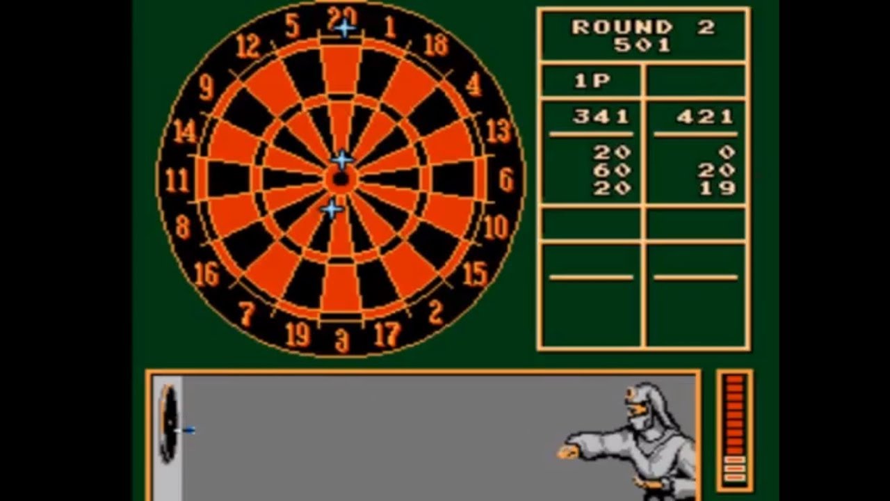 Magic Darts - NES - YouTube