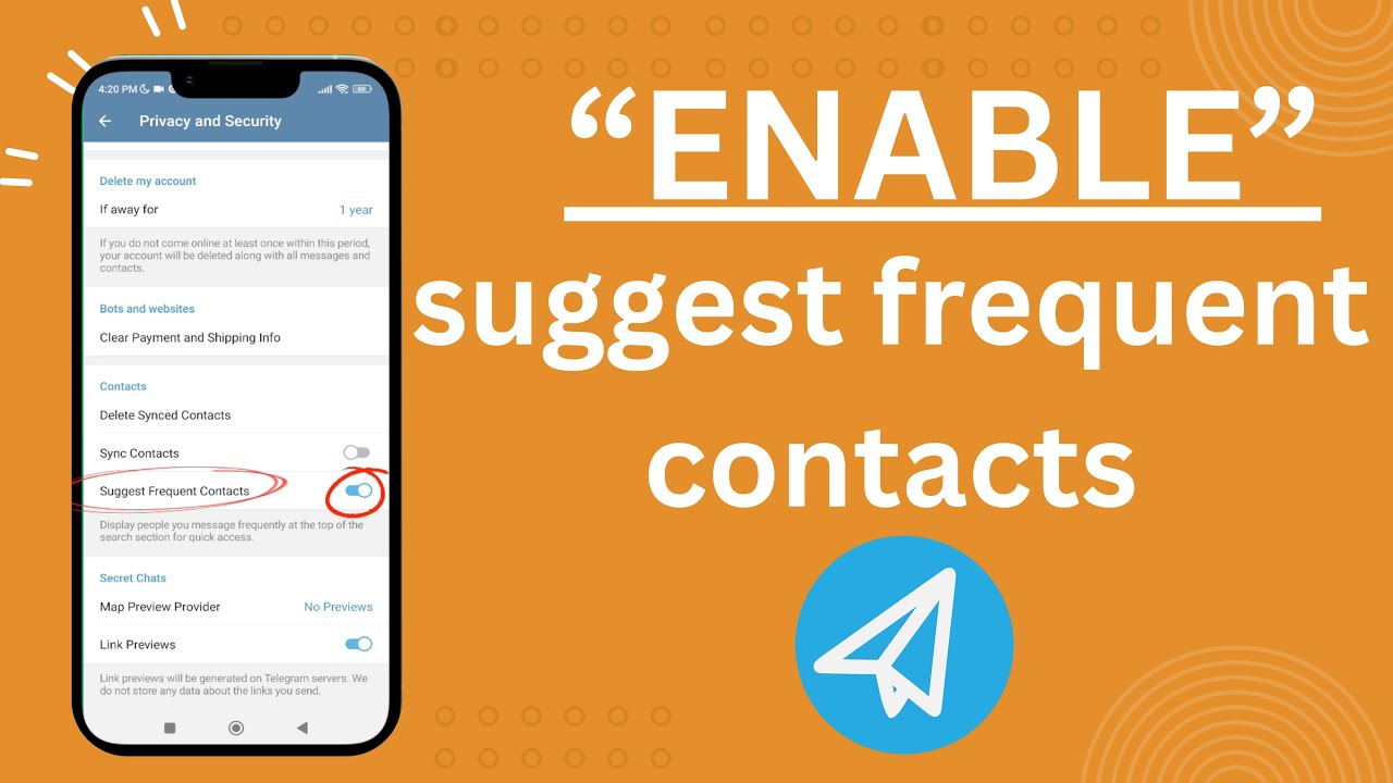 How To Enable Suggests Frequent Contacts On Telegram? |Technologyglance ...