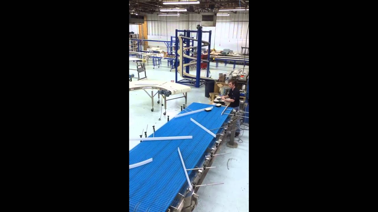 SpanTech Product Test Tray Product Singulation - YouTube