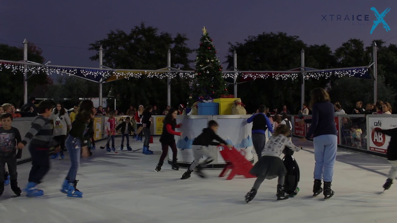 Xtraice Ice rink during a hockey event in Seville. - YouTube