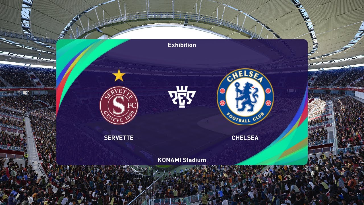 Servette FC vs Chelsea (29/08/2024) UEFA Europa Conference League PES ...