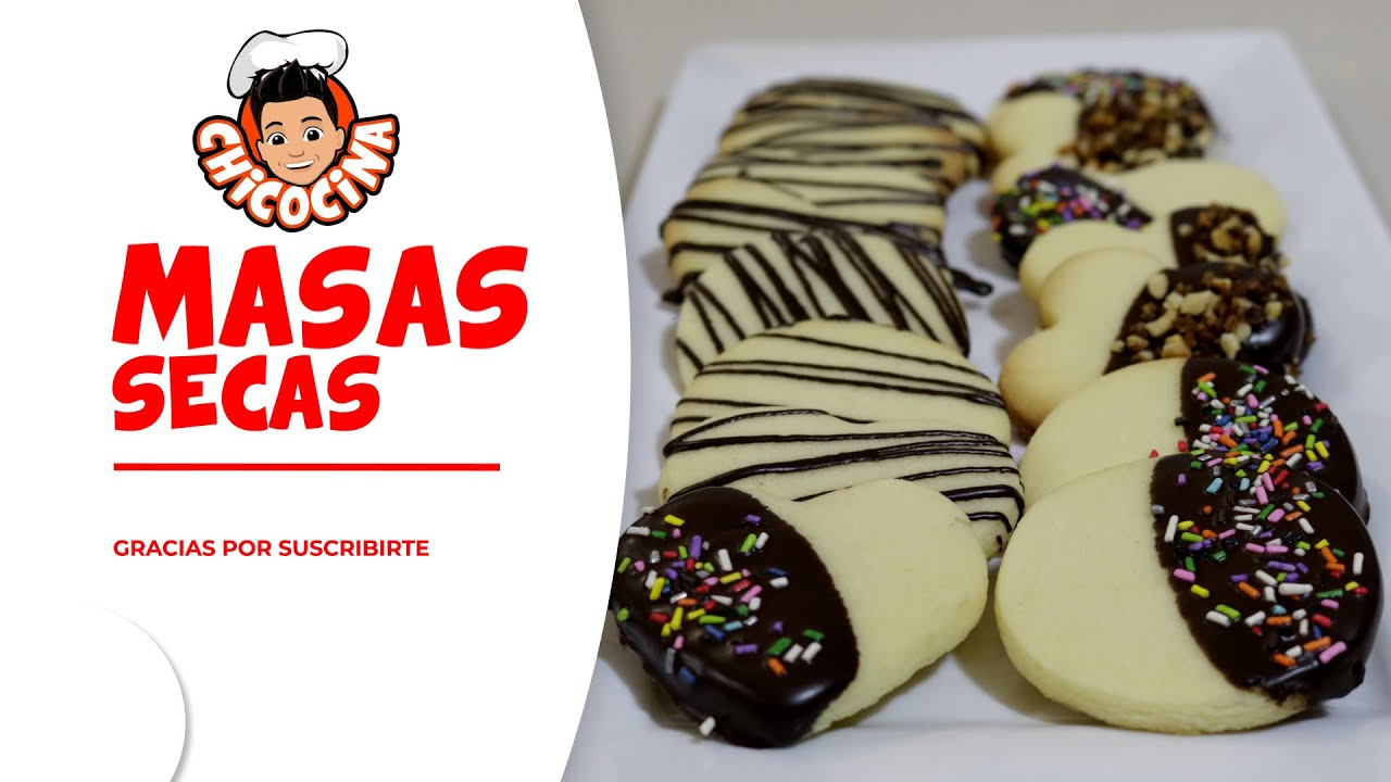 Como hacer masas secas fácil rápidas y económicas - YouTube