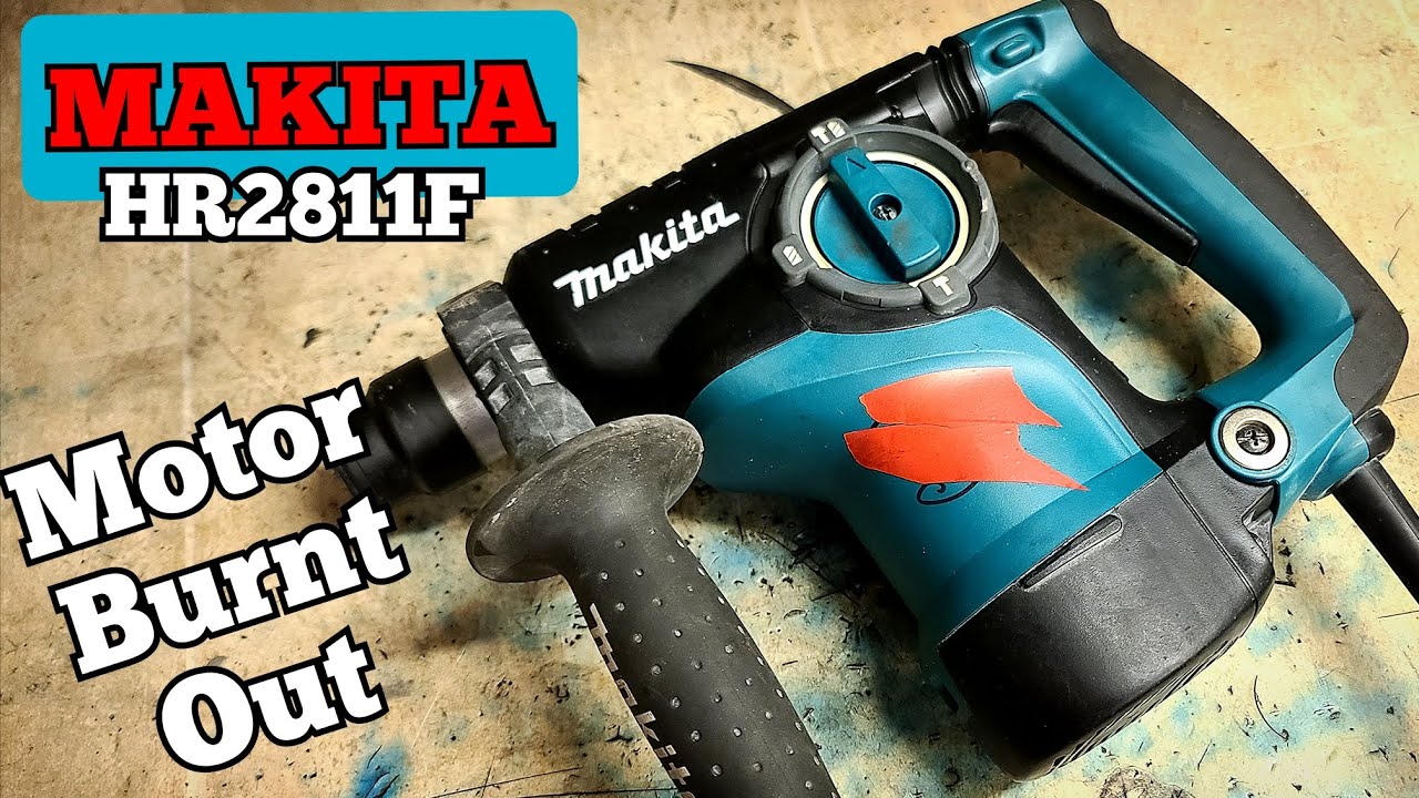 Repairing A Makita HR2811F SDD hammer drill. Quick, easy to do and ...