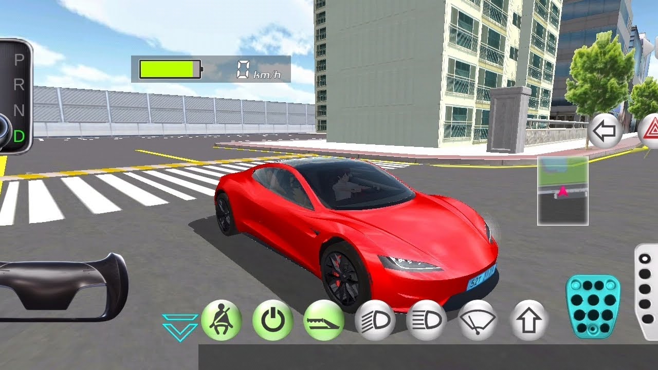 Driving my new car and Testing It's Top Speed//3D Driving class// - YouTube