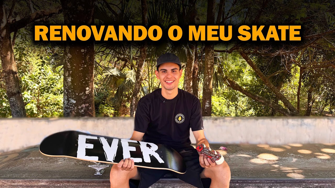 RENOVANDO AS PEÇAS DO MEU SKATE | MEDIDAS QUE EU USO - YouTube