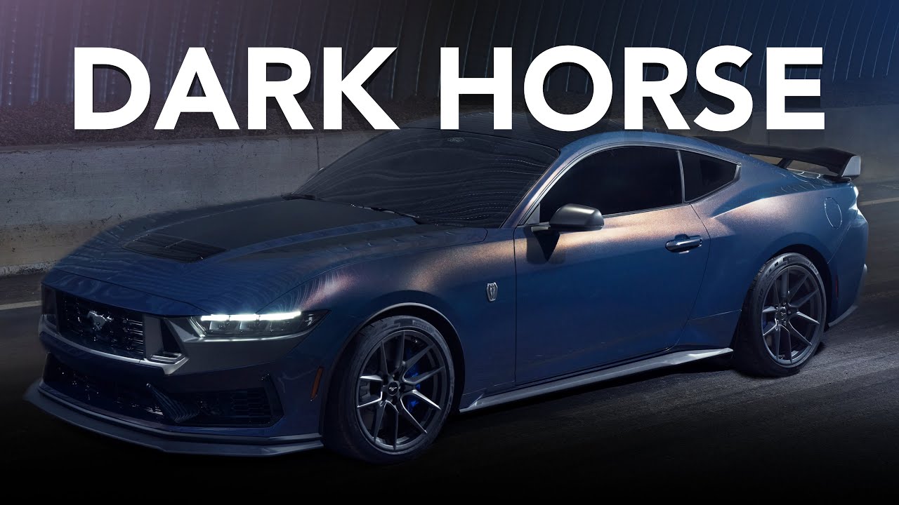 2025 Ford Mustang Dark Horse | Exclusive Running Footage - YouTube