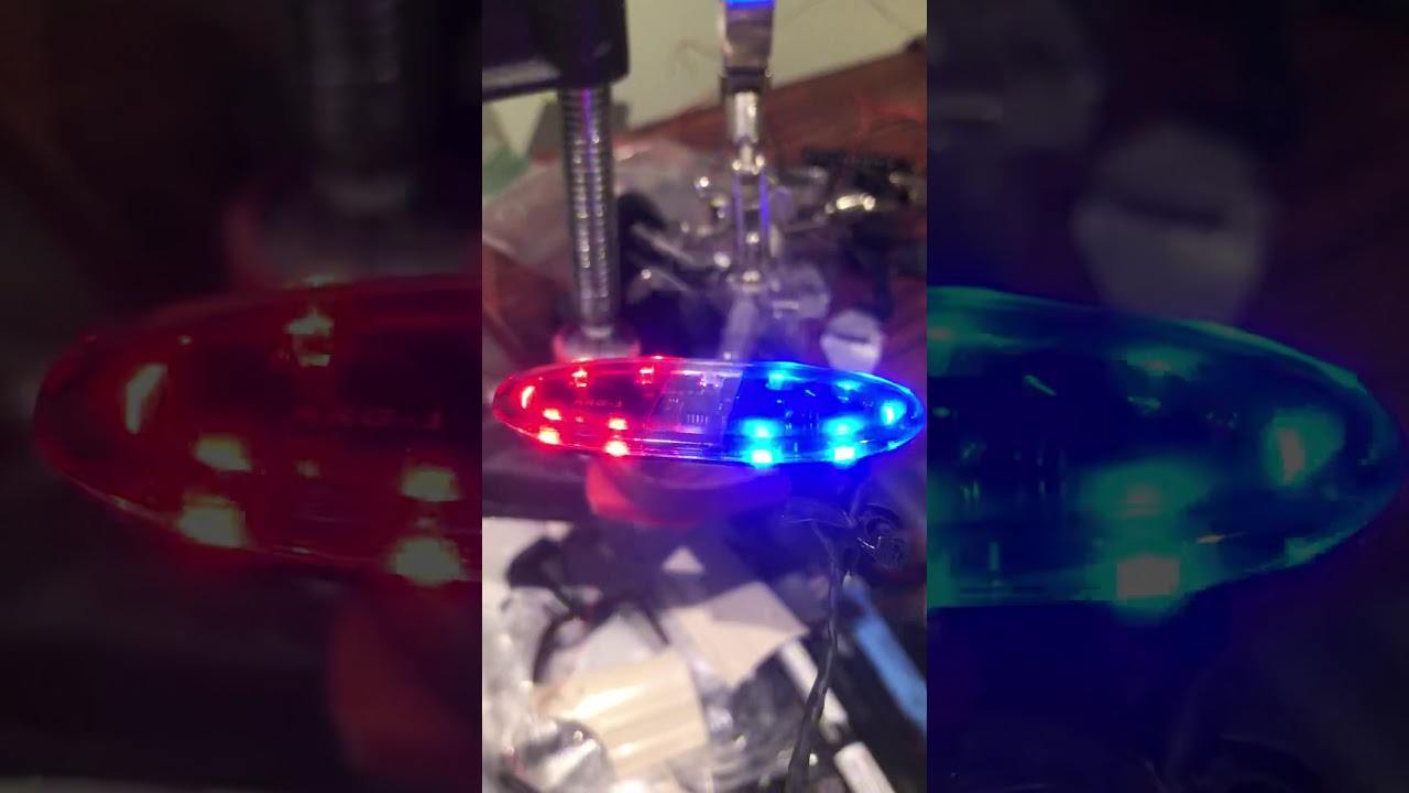 federal signal arjent lightbar 1:18 scale - YouTube