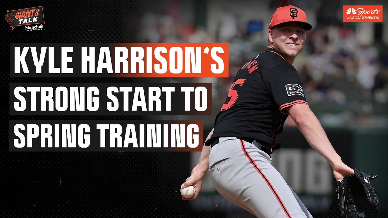 Kyle Harrison shines in 2024 spring training debut | Giants Talk | NBC ...
