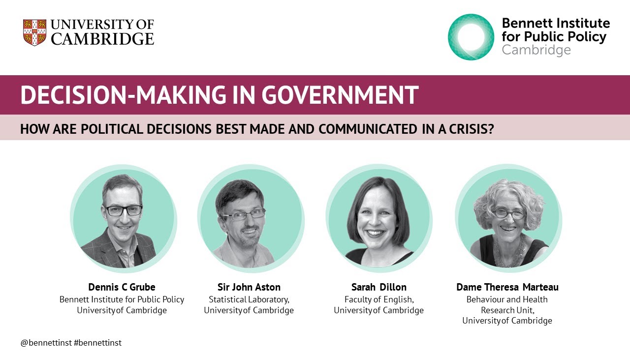 How are political decisions best made and communicated in a crisis ...