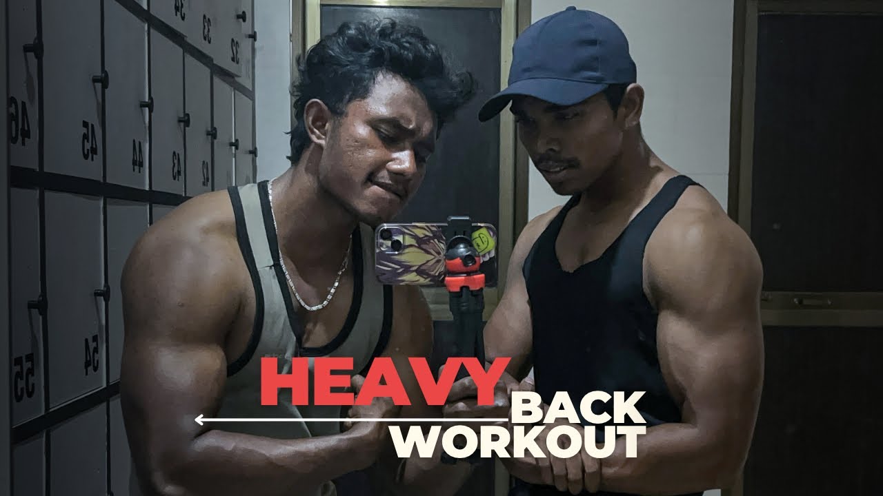 HEAVY BACK WORKOUT 🏋️ 🔥 - YouTube
